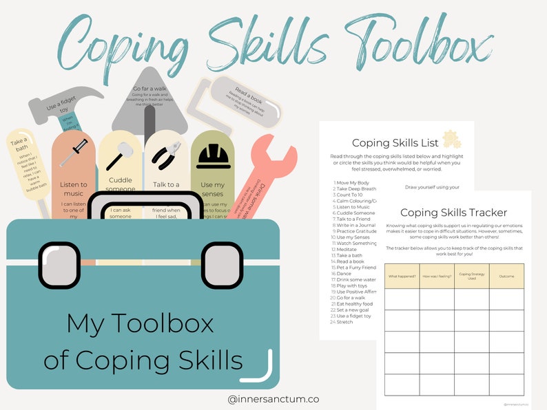 Coping Skills Social Emotional Learning, Therapist Office Decor, Zones ...