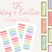 125 Jenga Feeling & Emotions Cards Social Psychology,table Talk Family ...
