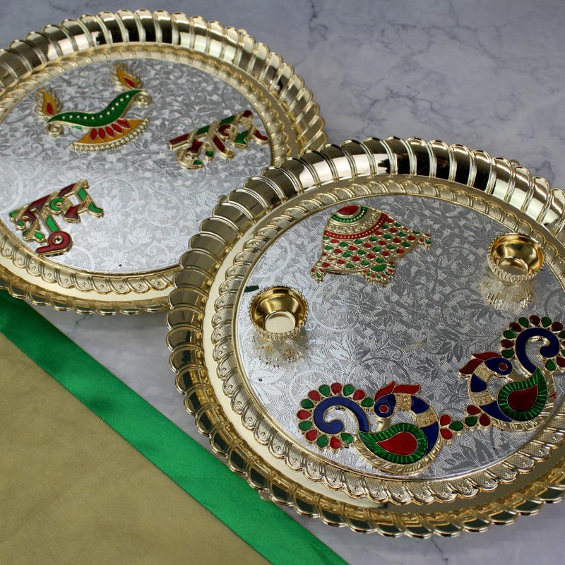 Puja Tray - Etsy UK