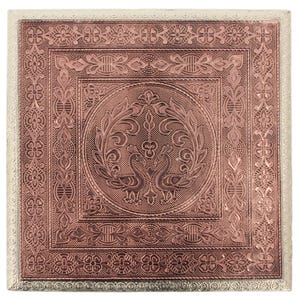 Oxidized Copper Bajoth Leg Patli Handmade Decorative Pooja Stool Wooden ...