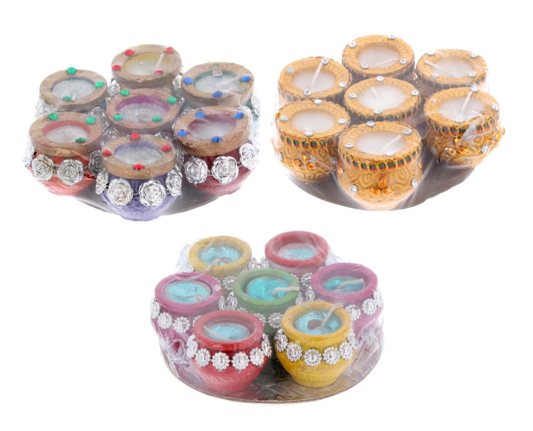 Diwali Clay Diya Matki Diwali Decoration Tea Light Clay Pot - Etsy UK