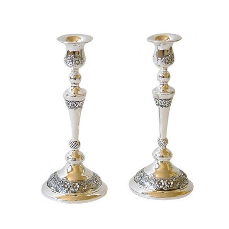 Shabbat Candlesticks - Etsy