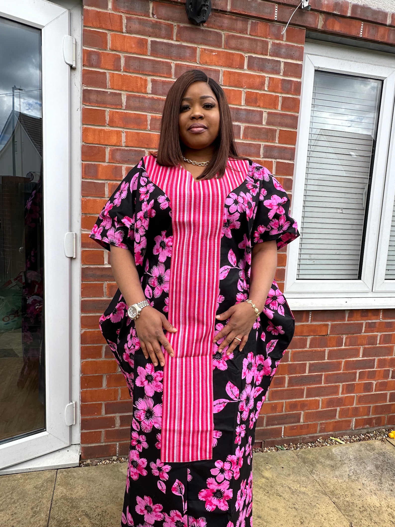 Floral Maxi Bubu/floral Pink Bubu - Etsy