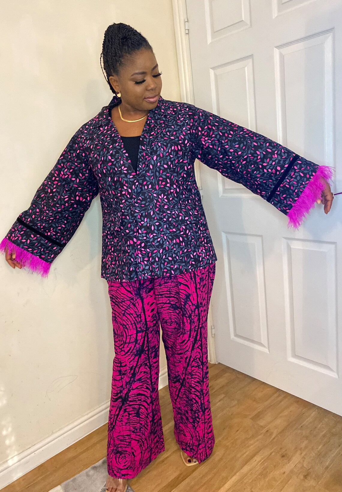 Nelly Two Piece Pant Set/ Trouser Set - Etsy