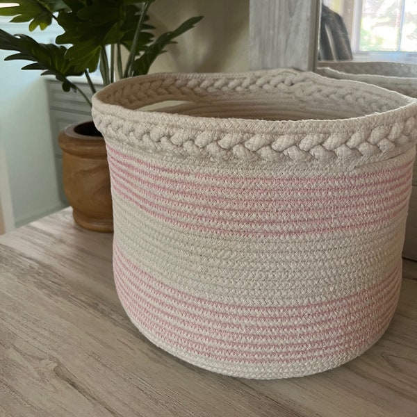 Cotton Rope Basket - Etsy