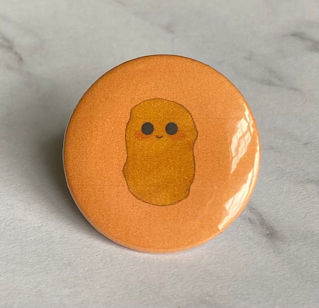 Crispy Chicken Nugget (pinback Button) | Mcadeeznuts, Silly, Awkward ...
