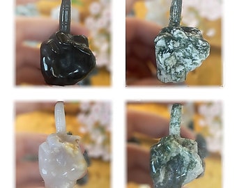 Middle Finger Crystal - Etsy