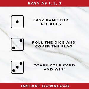 Cover the Dice | Patriotic Printable Game | Dice Games for Kids ...