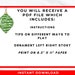 Left Right Christmas Game Printable Ornament Exchange Group Game Pass ...