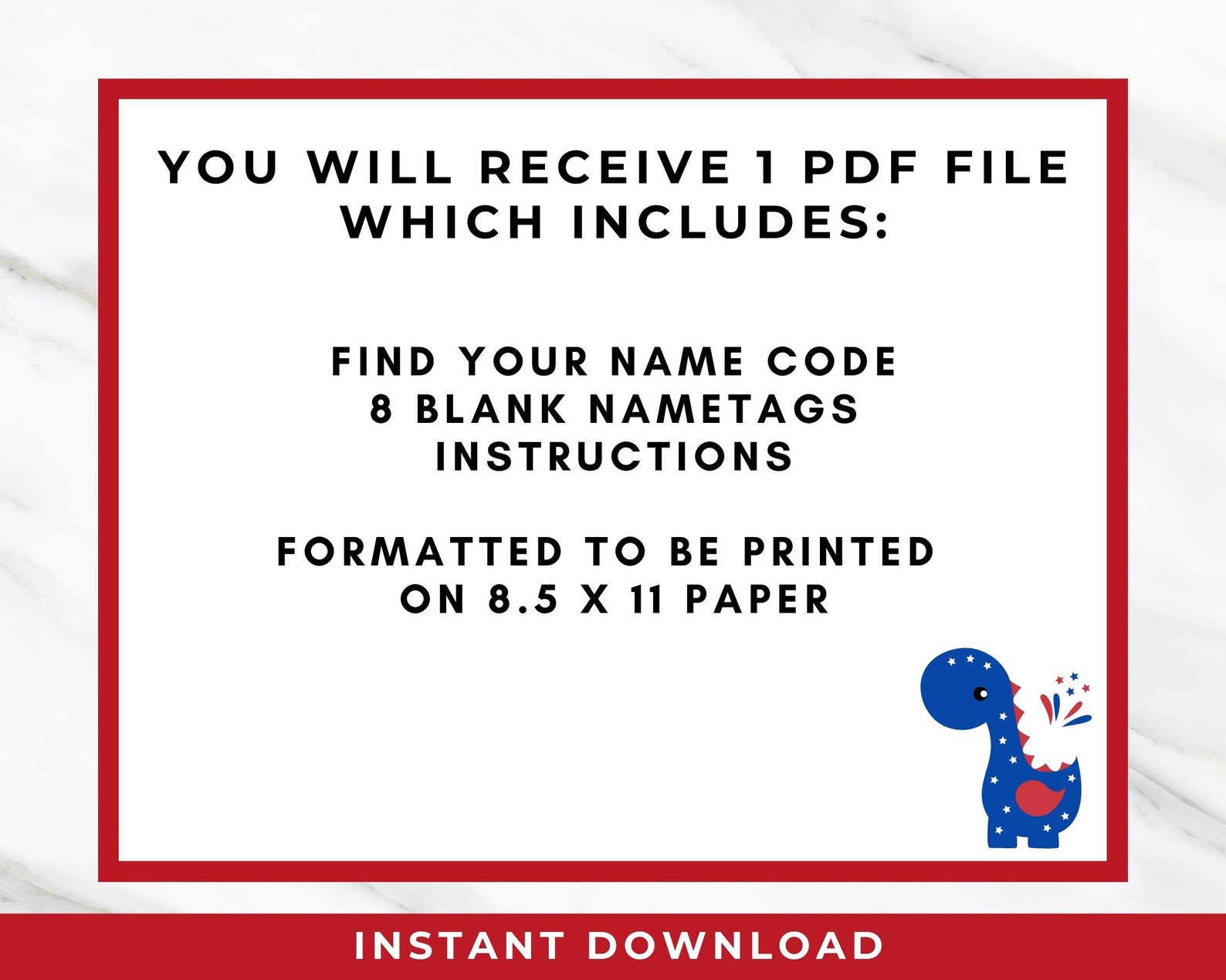 Printable Name Game INCLUDES Name Tags What's Your Presidential Name ...