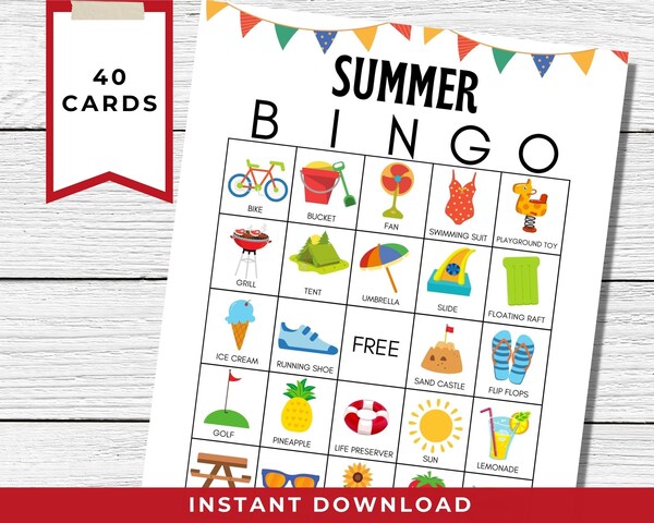 Summer Word Search Party Games Summer Activities for Kids - Etsy Canada