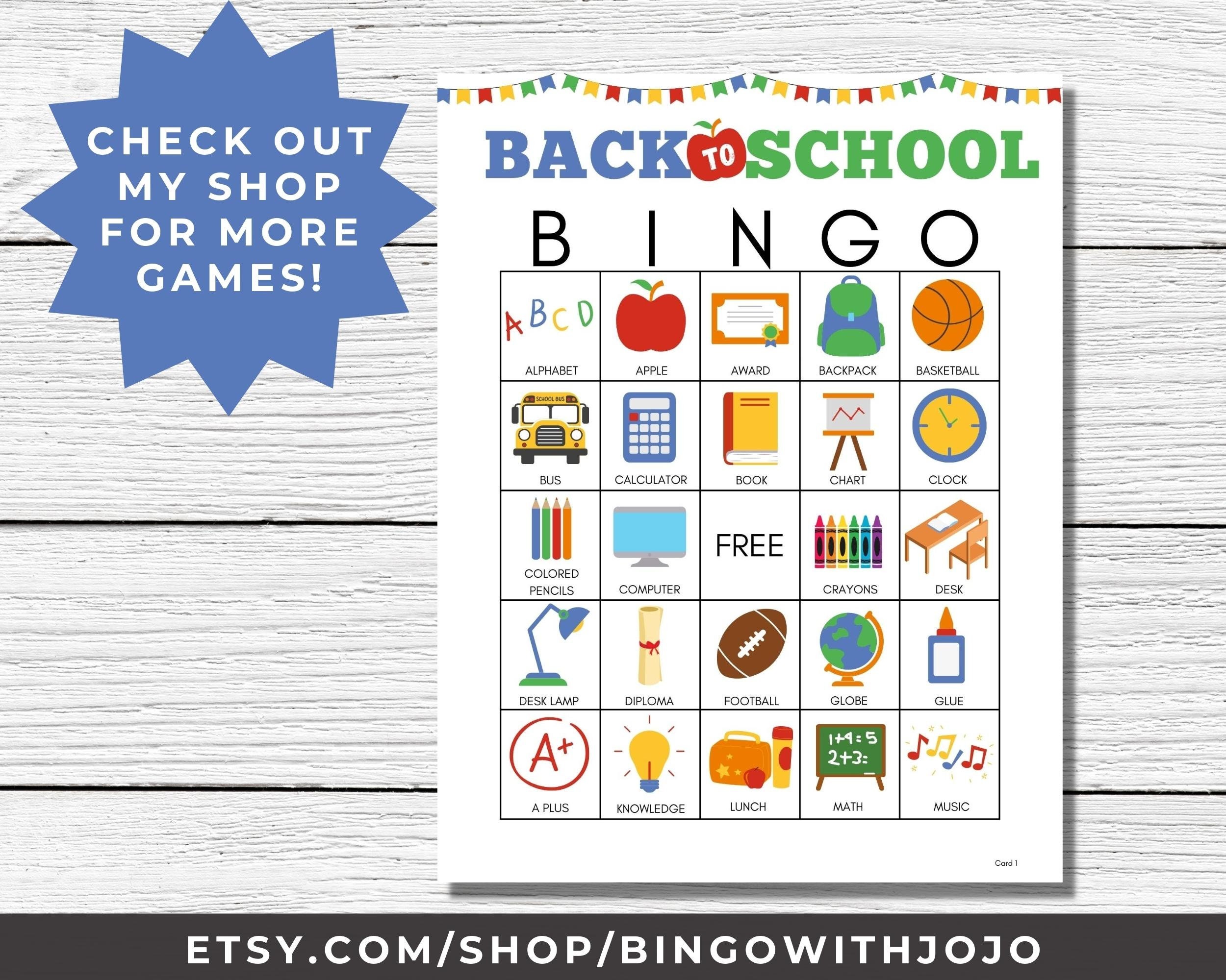 Get to Know You Bingo Printable for Elementary School Aged Kids ...