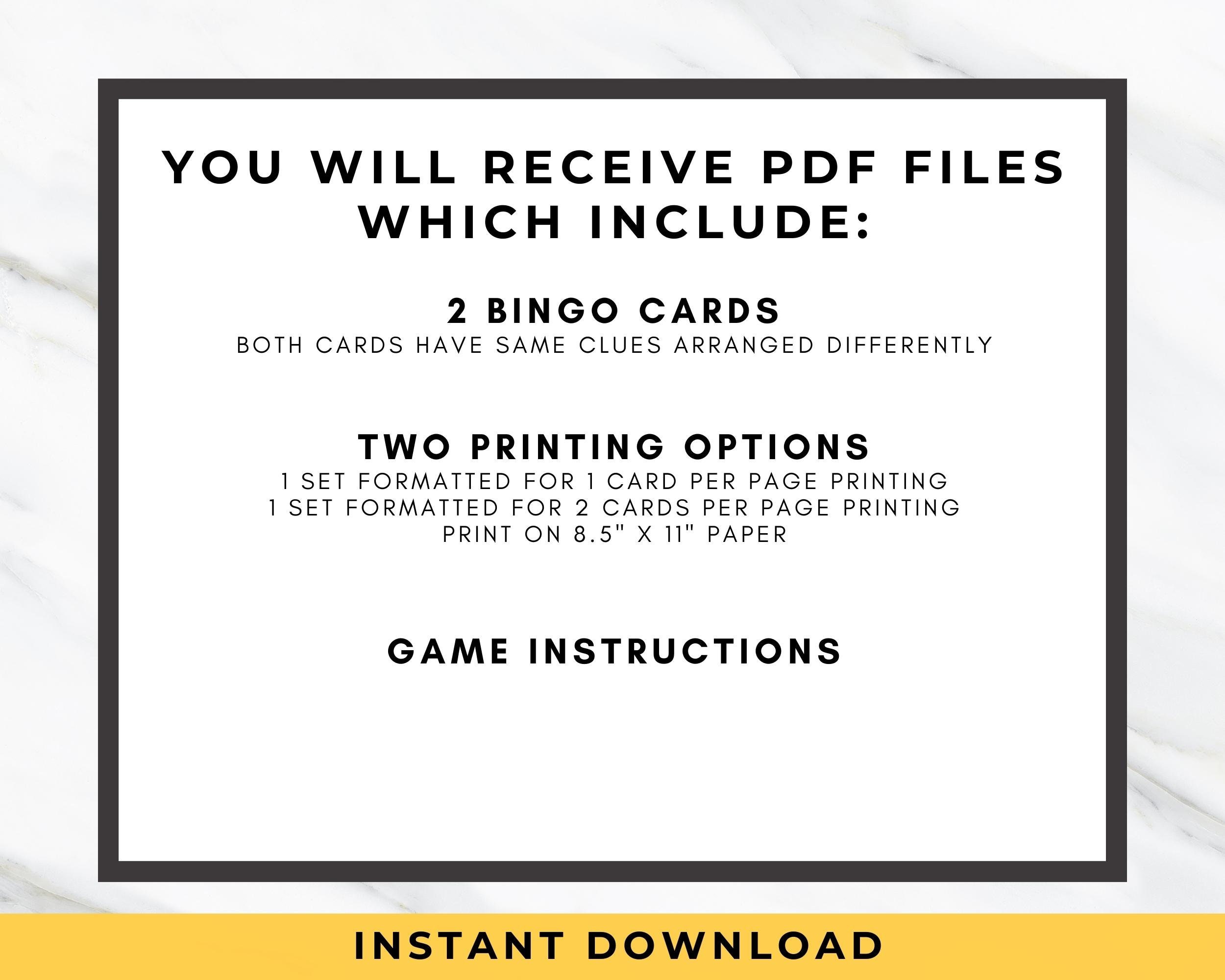 Get to Know You Bingo Printable for Elementary School Aged Kids ...