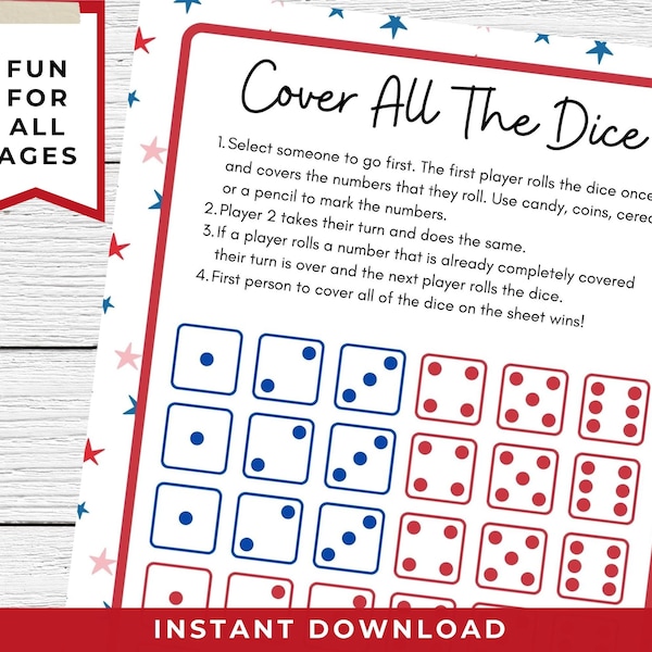 Patriotic Game - Etsy