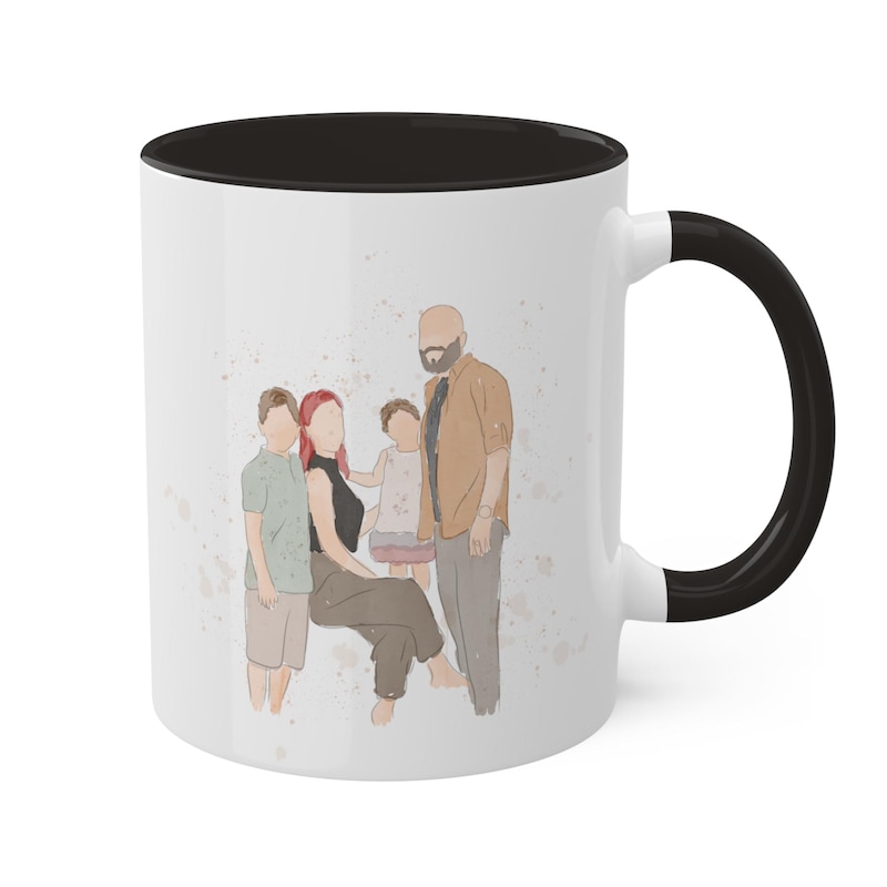 Cartoon Portrait Mug - Etsy