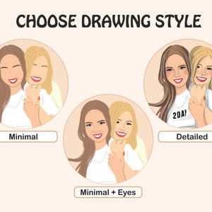 Custom Faceless Portrait, Faceless Portrait Print, Custom Portrait ...