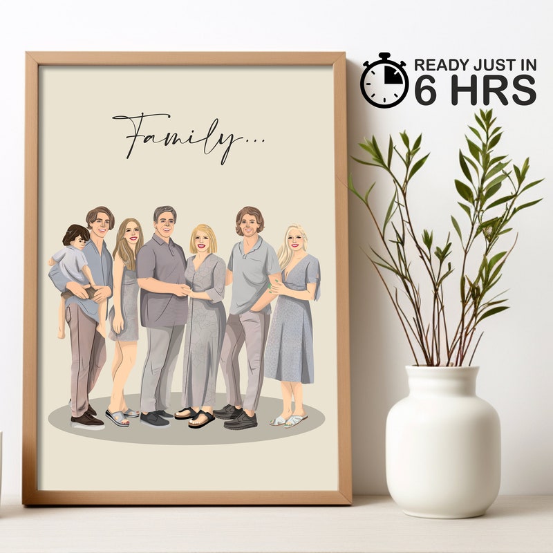 Family Portrait - Etsy