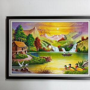 Art Scenery Laminated Picture Frames WALLFRAMES (set of Eight) (20x14.5 ...