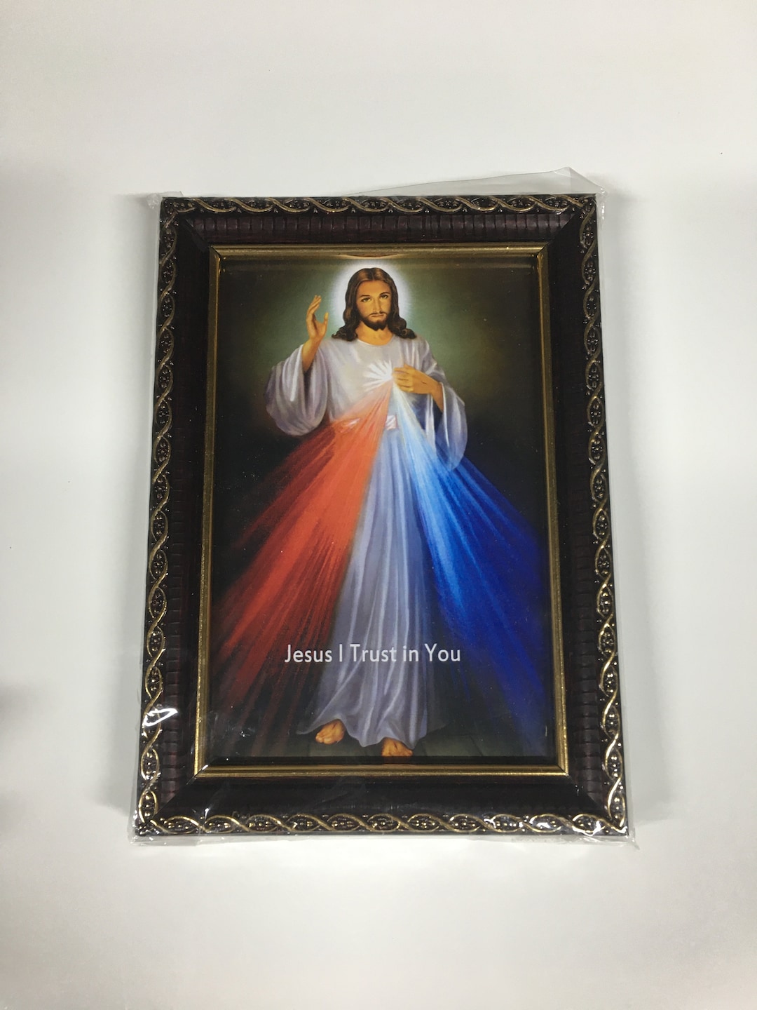 Divine Mercy Jesus Christ Framed WALLFRAMES (4x6") - Etsy