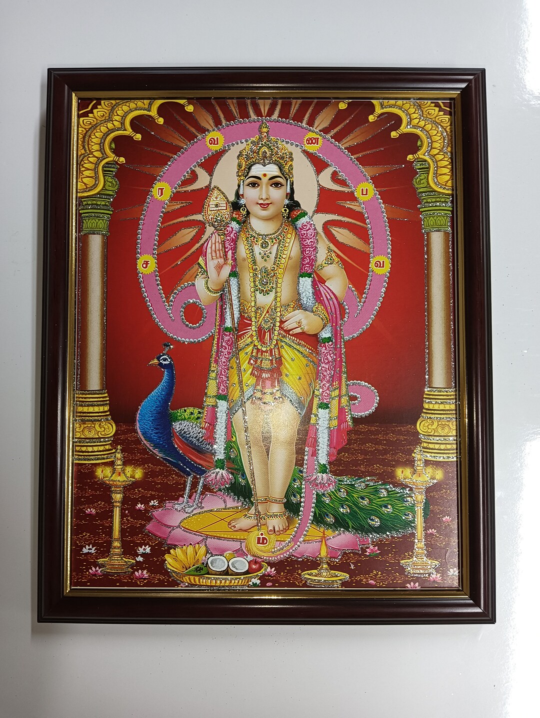 Lord Murugan Framed WALLFRAMES (10x12") - Etsy