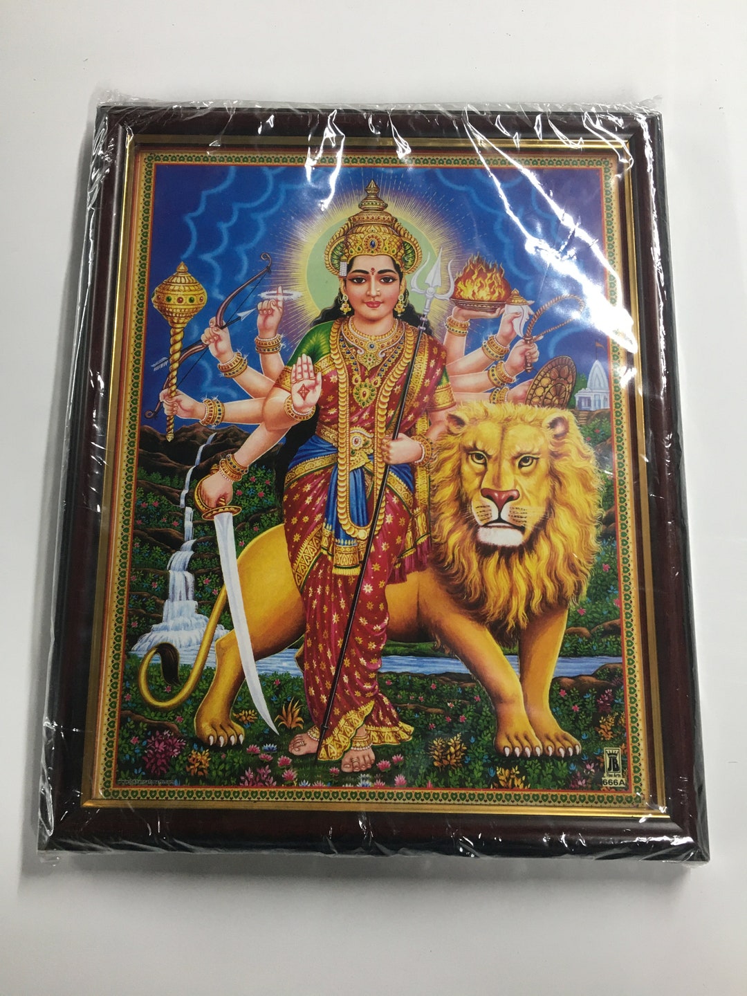 Goddess Durga Framed WALLFRAMES (10x12") - Etsy