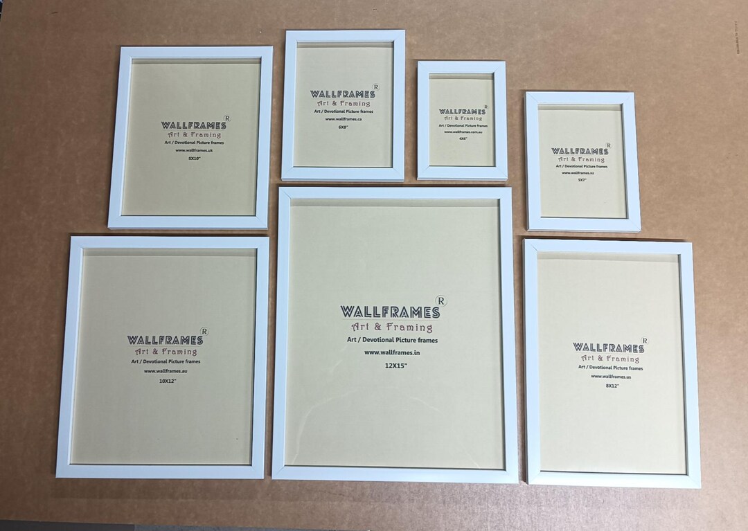 GALLERY WALL FRAMES - 7 Photo Frame Set - Etsy