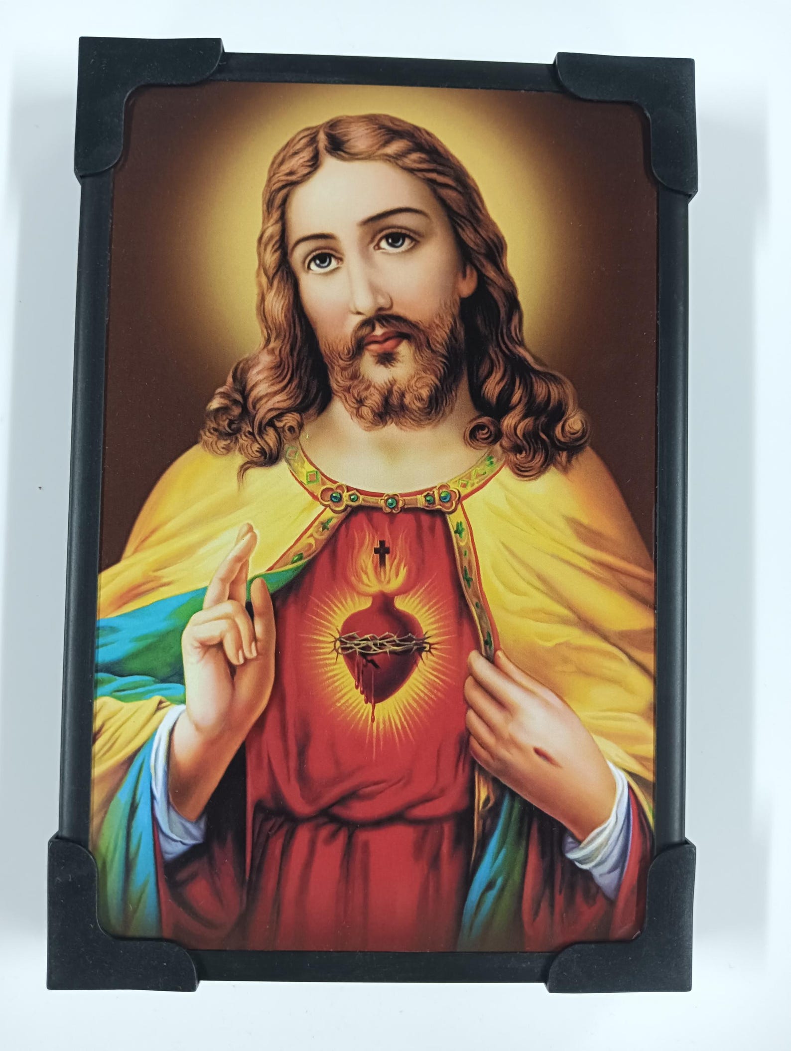 Jesus Christ Sacred Heart Framed Picture Frames Laminated Wallframes ...