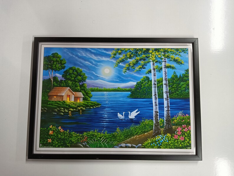 Art Scenery Laminated Picture Frames WALLFRAMES (set of Eight) (20x14.5 ...