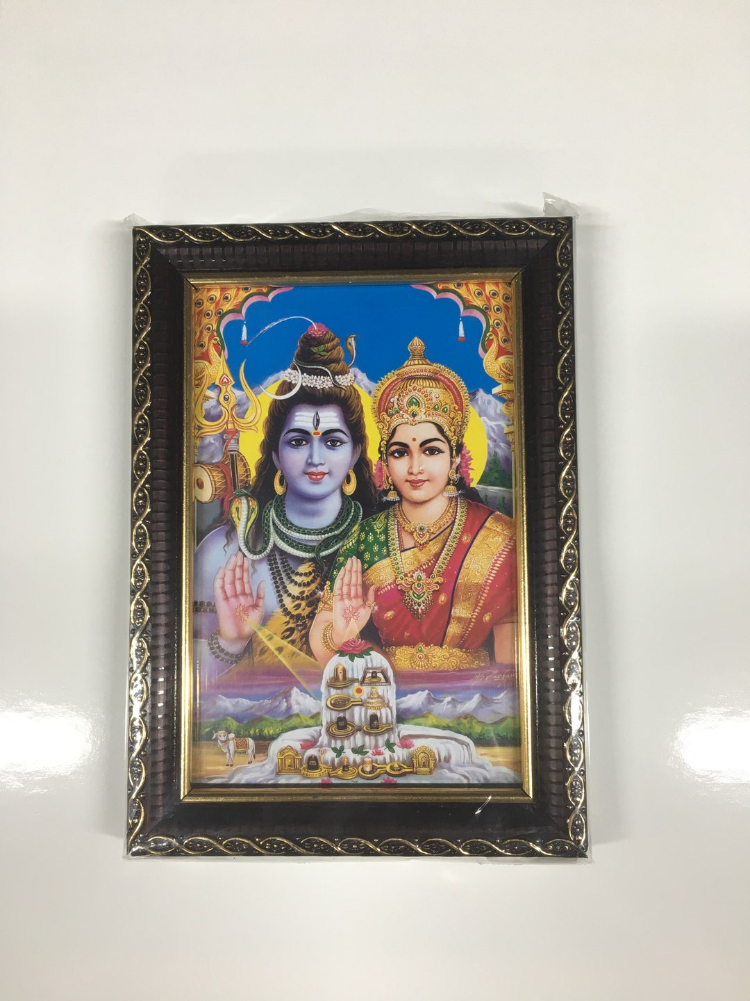 Shiva Parvathi Framed Picture Frames WALLFRAMES (4x6") - Etsy