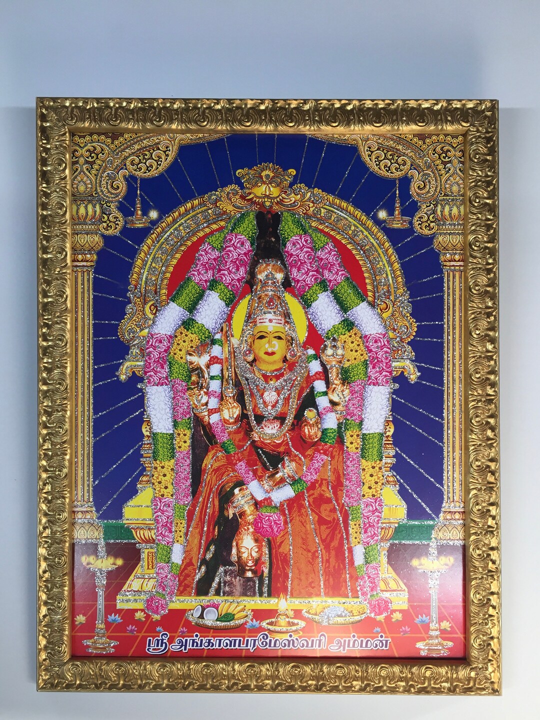 Hindu God Religious Framed Picture Frames WALLFRAMES (17.5x13.5") - Etsy