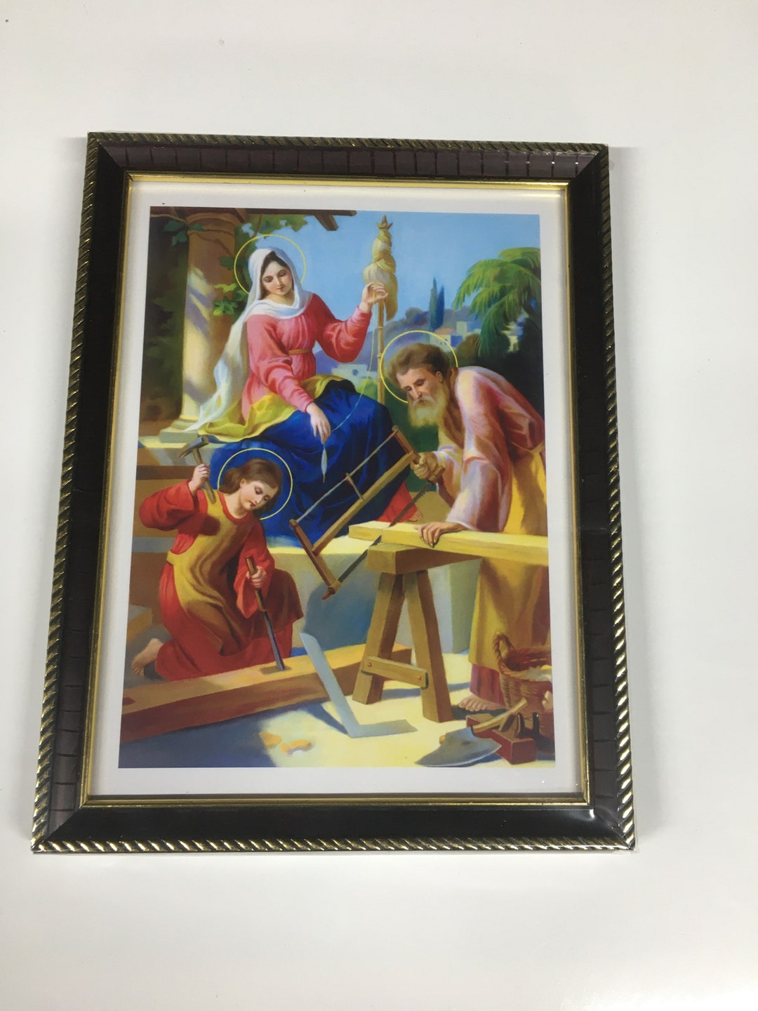 Saint Joseph the Carpenter Family Framed Picture Frames WALLFRAMES (10 ...