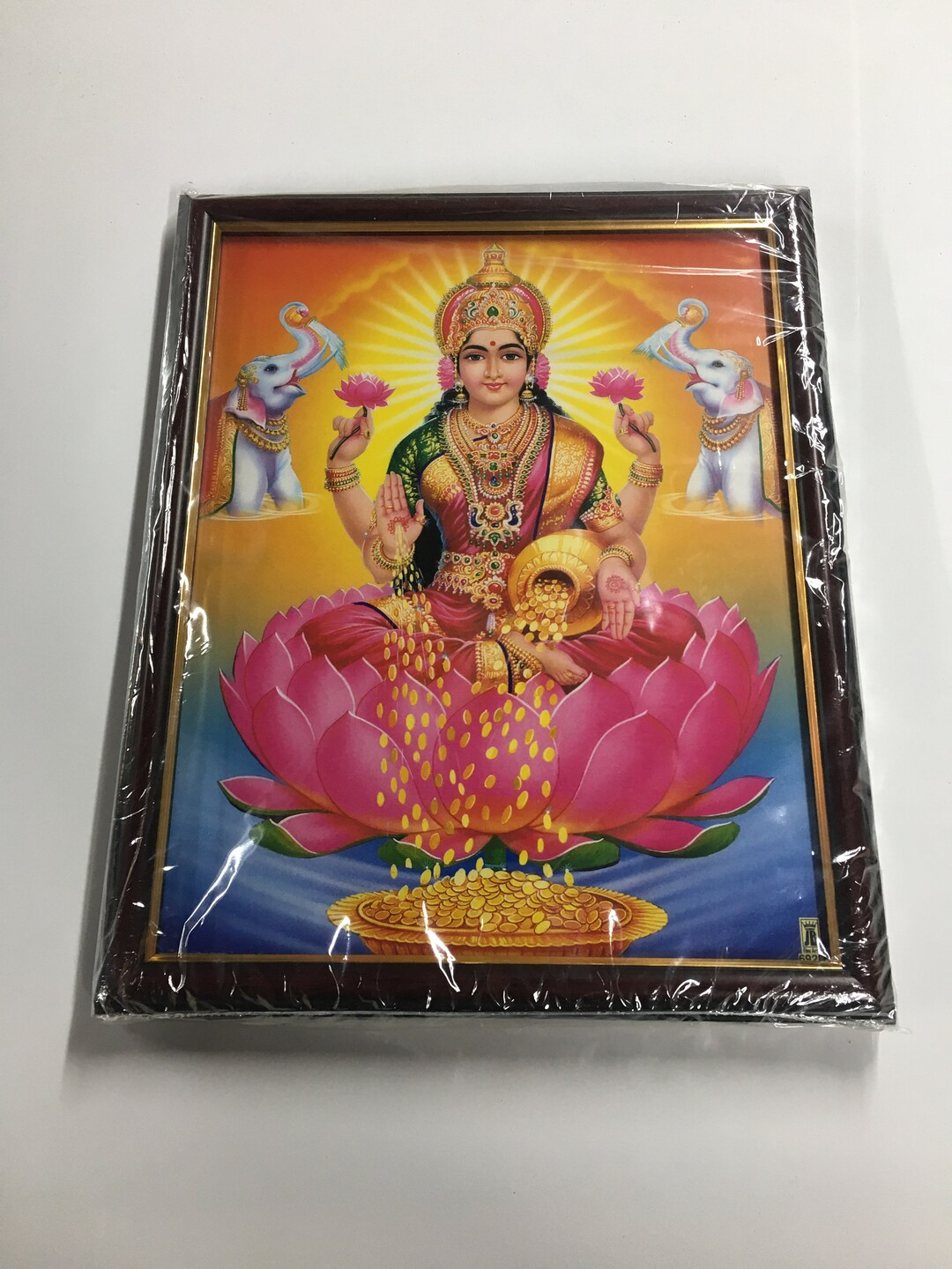 Godess Lakshmi Framed WALLFRAMES 12x10 - Etsy