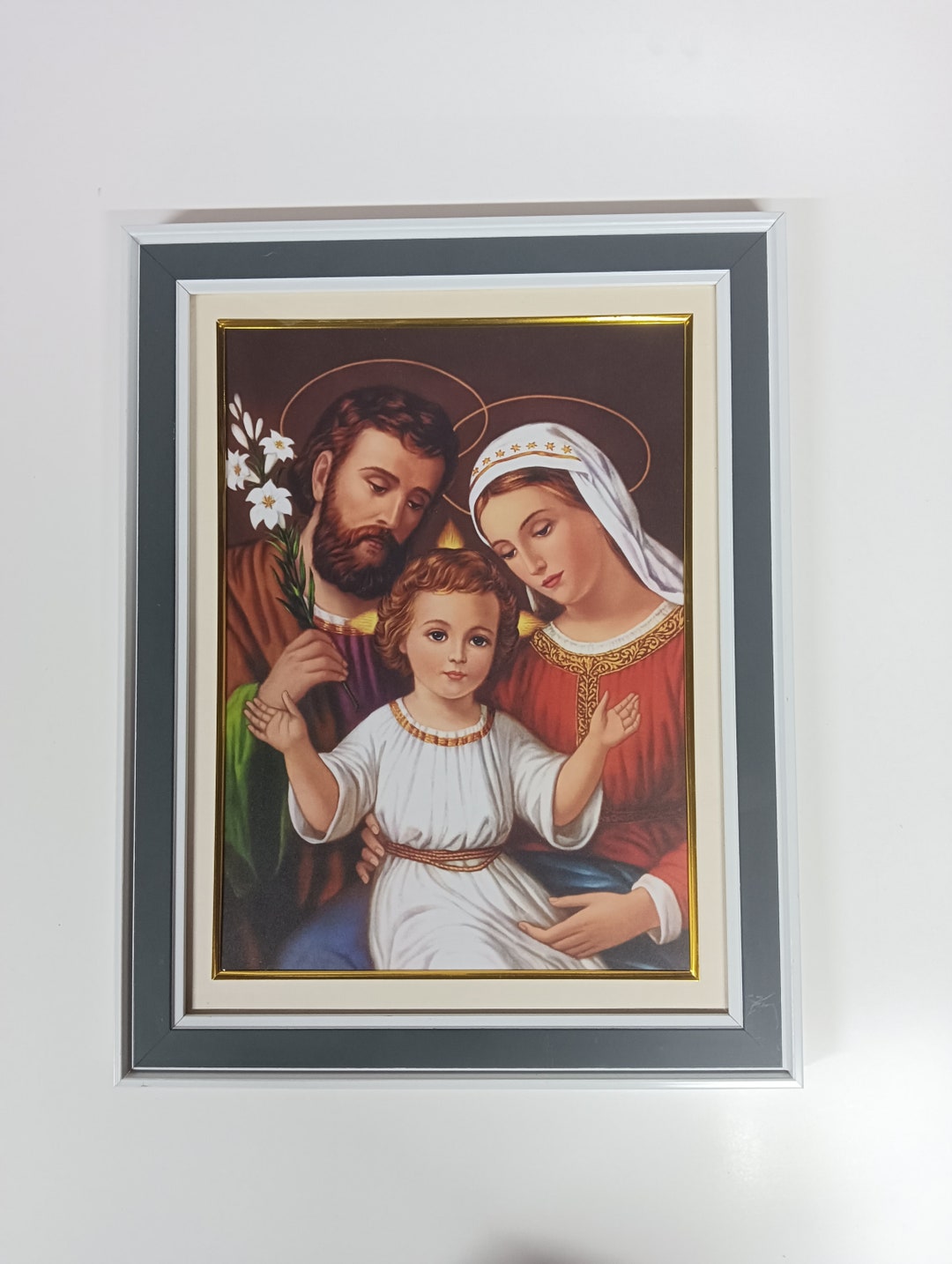 Holy Family Jesus Christ Framed Picture Frames WALLFRAMES (18x14") - Etsy