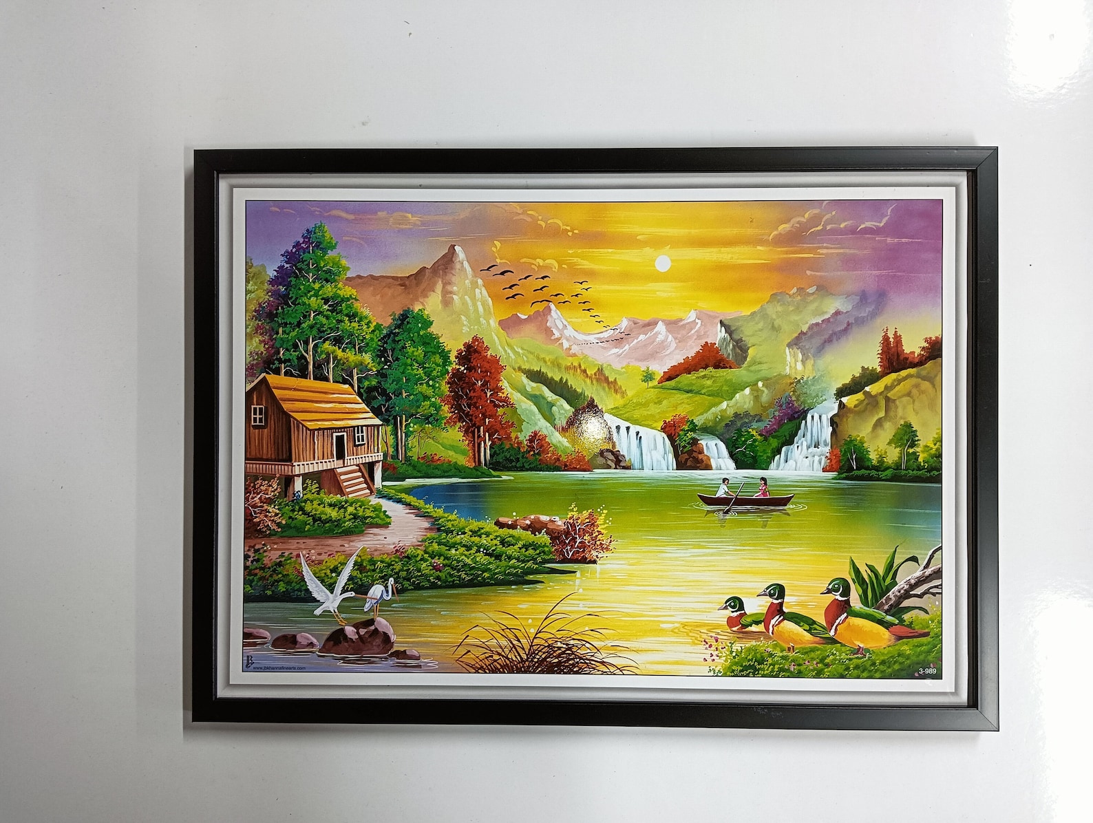 Art Scenery Laminated Picture Frames WALLFRAMES (set of Eight) (20x14.5 ...