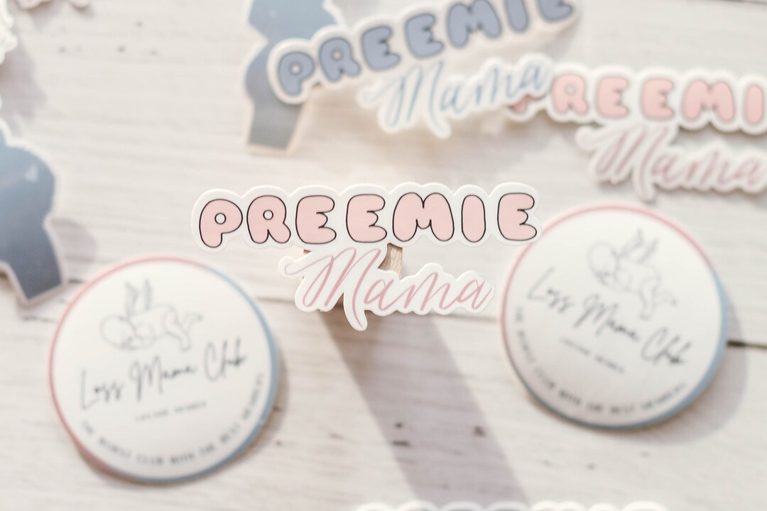 Preemie Mom Sticker NICU Mom Sticker NICU Mom Gift Preemie Mom Gift ...