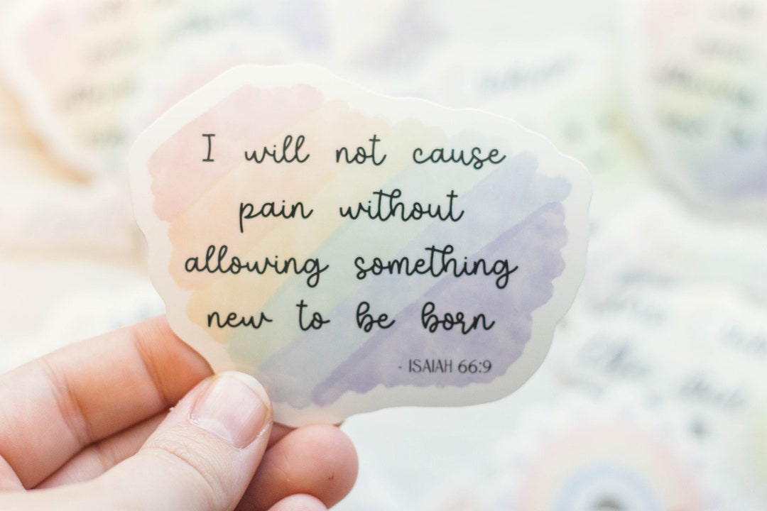 Rainbow Baby Vinyl Sticker Rainbow Baby Shower Pastel Rainbow Sticker ...