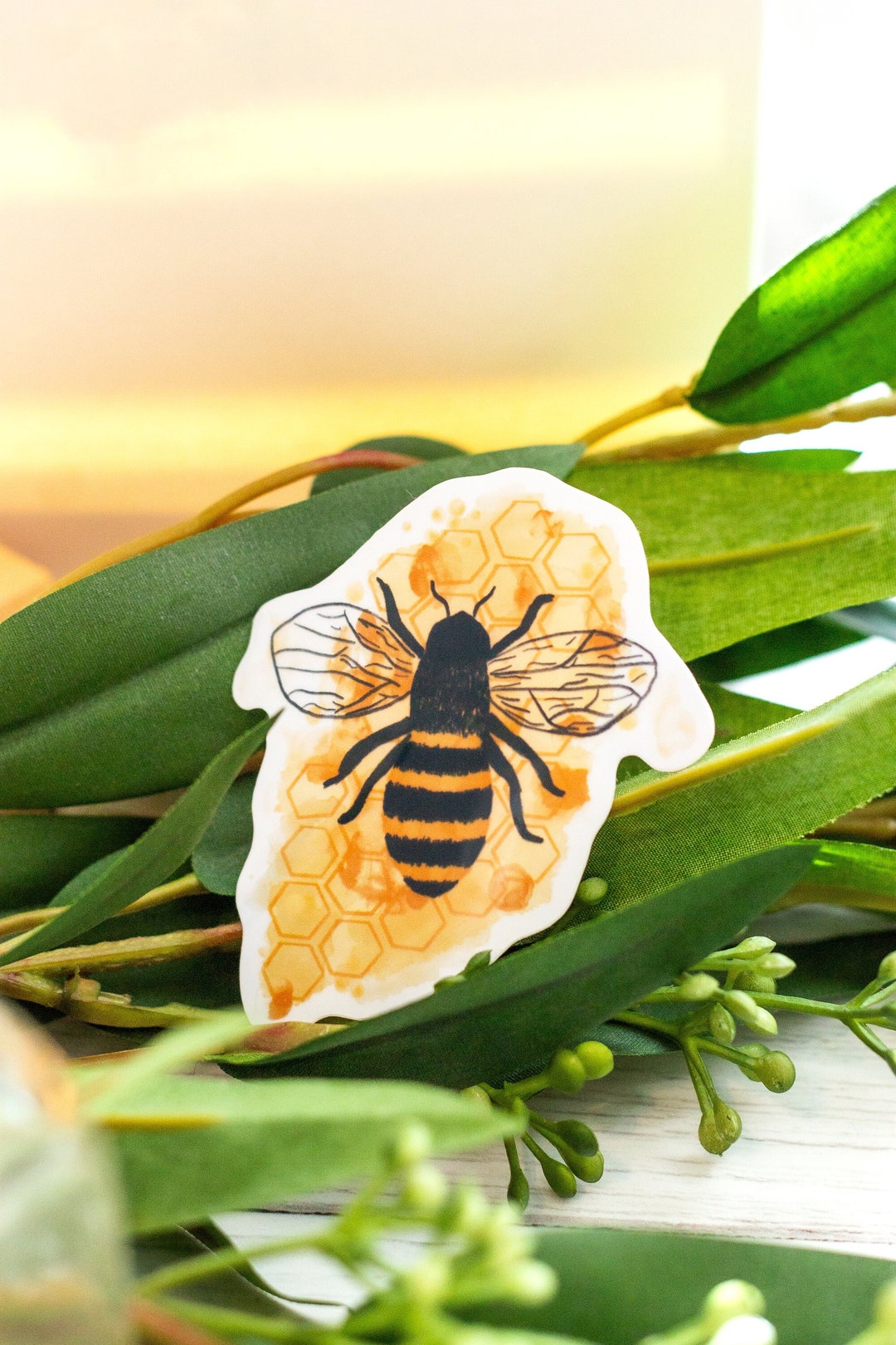 Bee Sticker Bee Planner Sticker Bumblebee Stickers Honeybee Sticker Bee ...