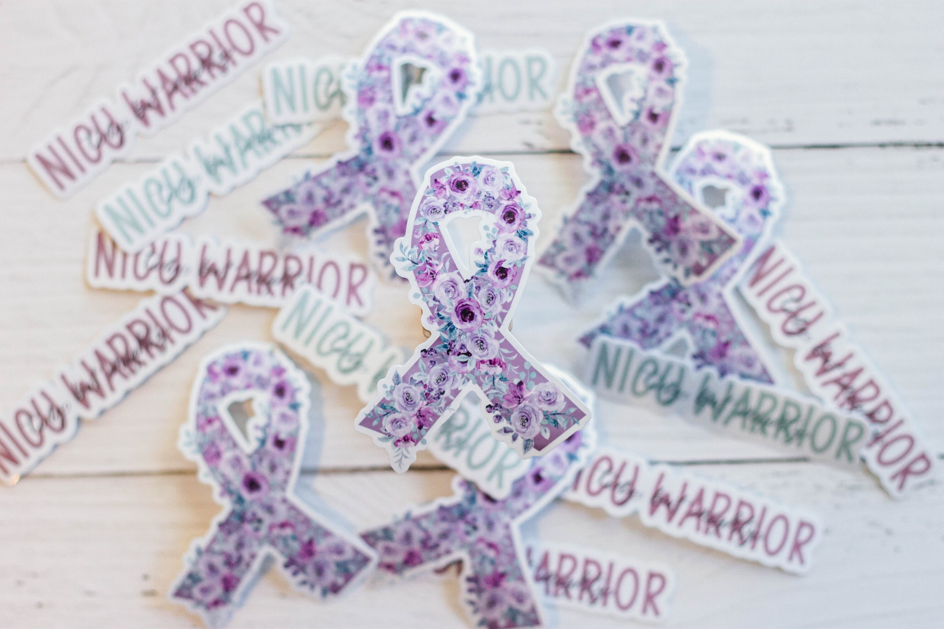 Prematurity Awareness Ribbon Sticker NICU Mom Sticker Nicu Mom Gift ...