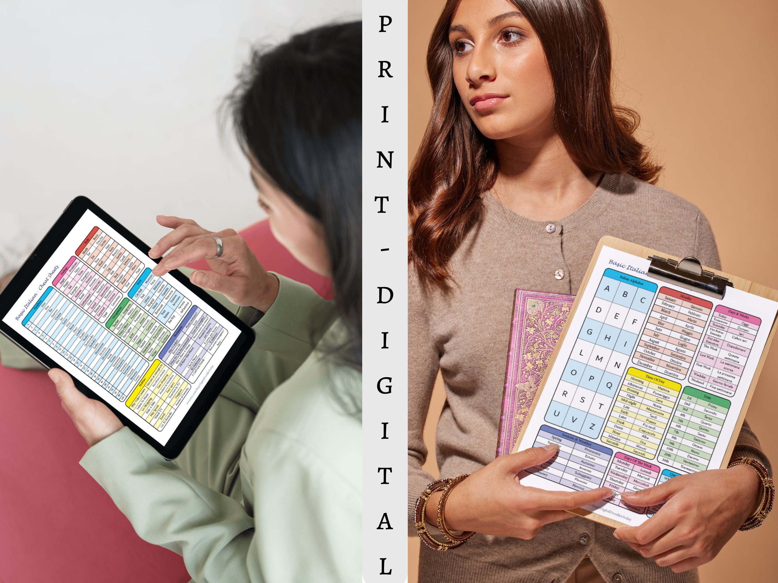 Italian Cheat Sheets, Italian Language Learning, Italian Alphabet ...