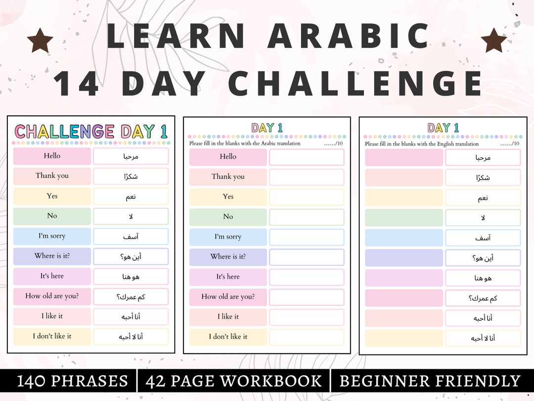Arabic Language | Arabic Practice Basic Phrases & Expressions, Arabic ...
