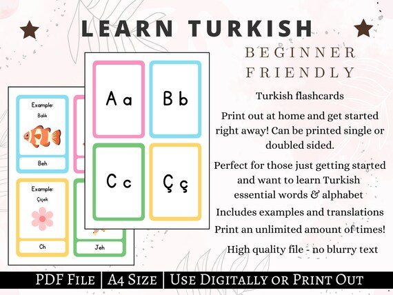 Learn Turkish Alphabet