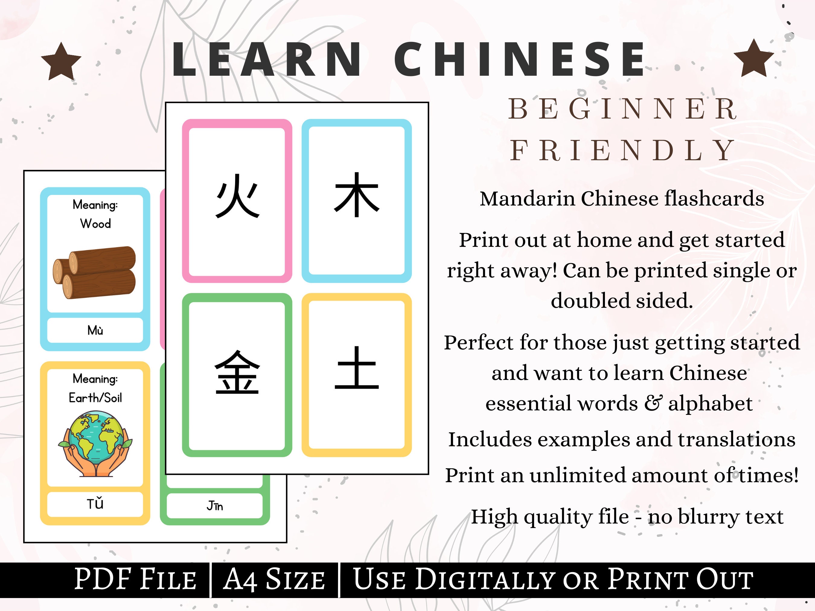 Chinese Flashcards | Chinese Alphabet | Chinese Practice | Mandarin ...