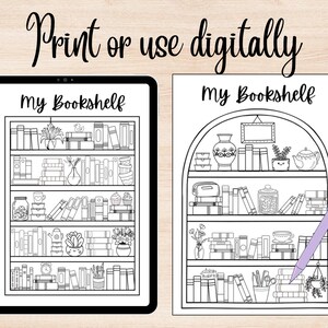 Book Reading Journal Reading Planner Bundle Book Tracker Reading ...