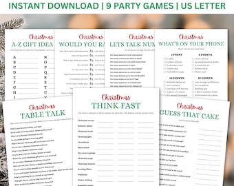 Christmas Icebreakers, Christmas Games for Adults, Holiday Party Games ...
