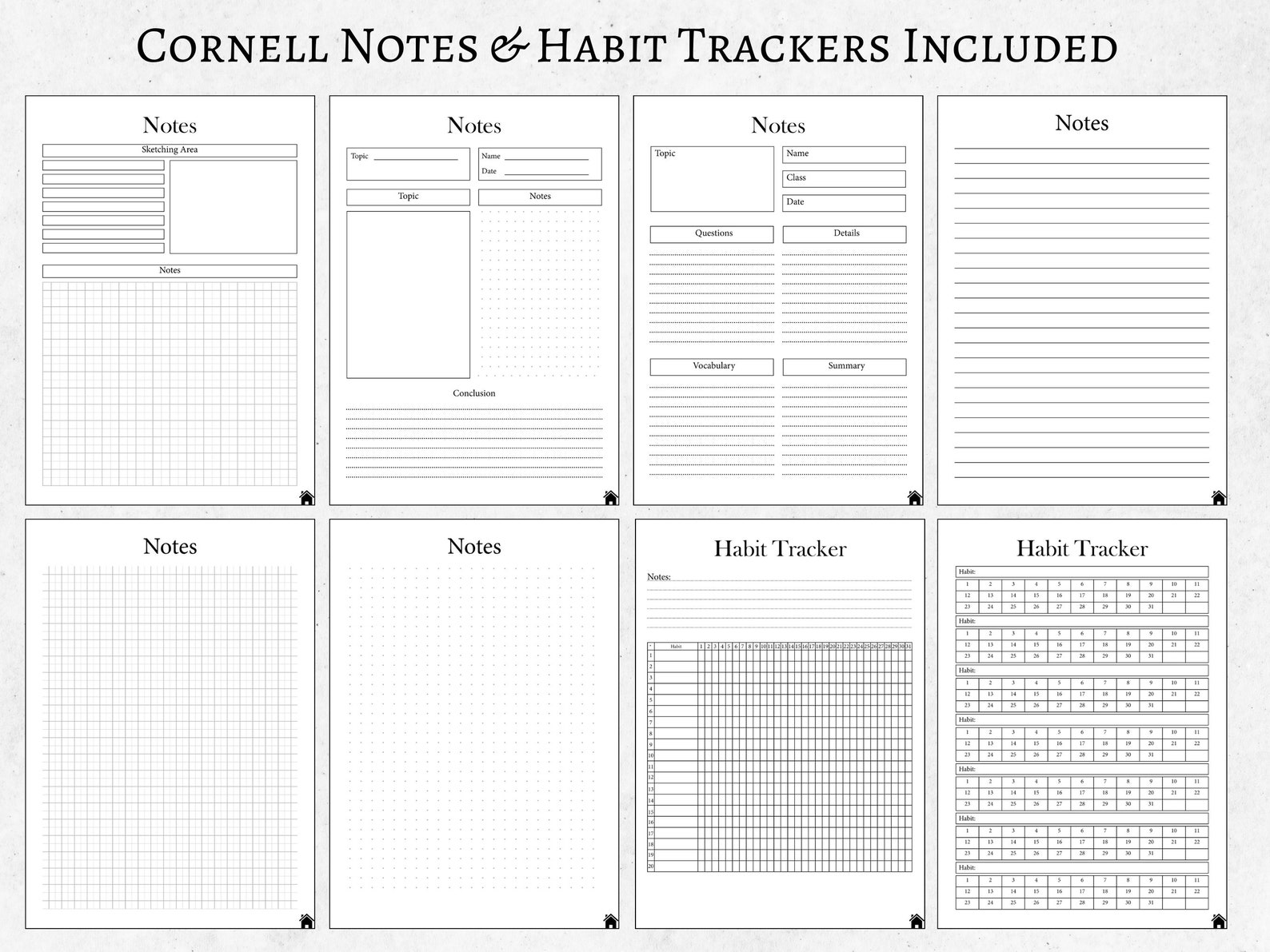 Language Learning Planner Printable, Language Study Notebook ...