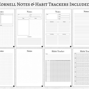 Language Learning Planner Printable, Language Study Notebook ...