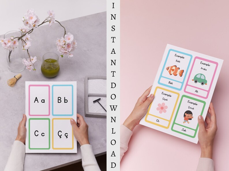 Turkish Flashcards | Turkish Alphabet | Turkish Practice | Turkish ...