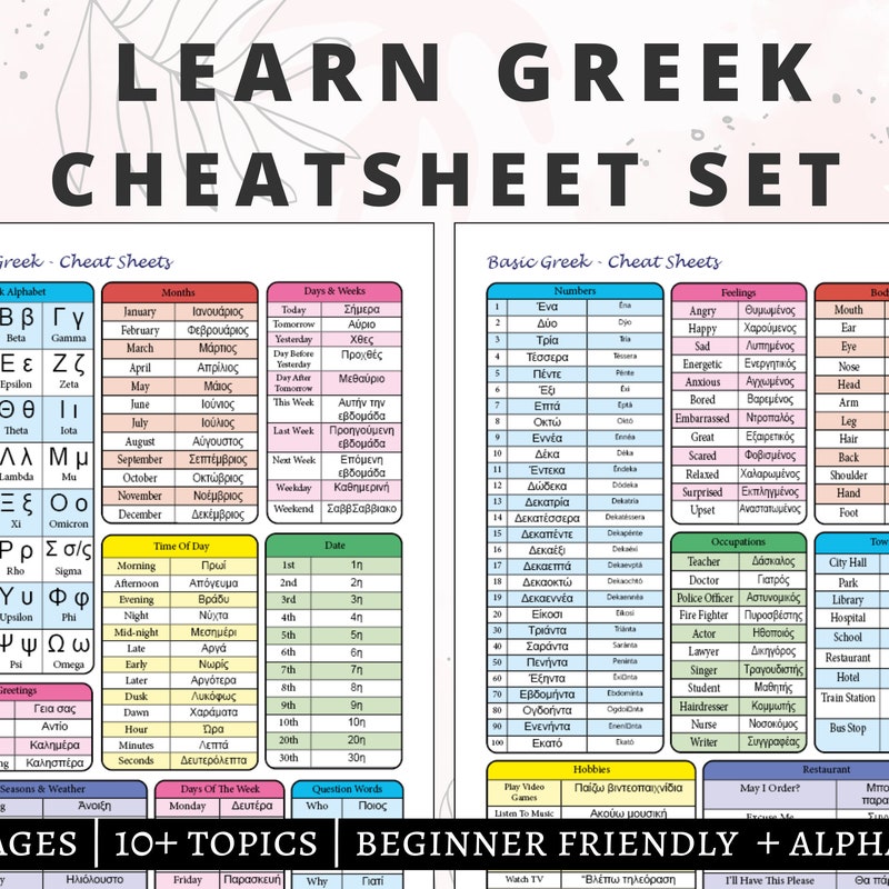 Green Greek Necklace - Etsy