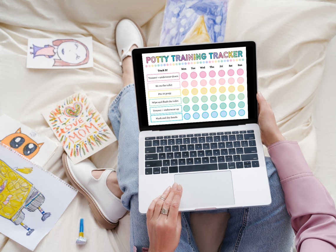 Potty Training Tracker Printable, Toilet Training Tracker, Potty ...