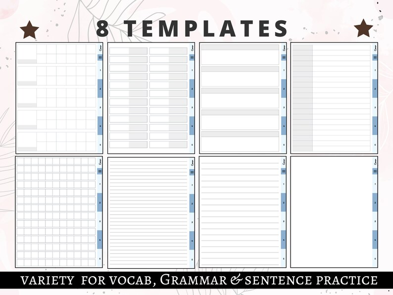 Japanese Digital Notebook for Goodnotes | Japanese Digital Paper ...